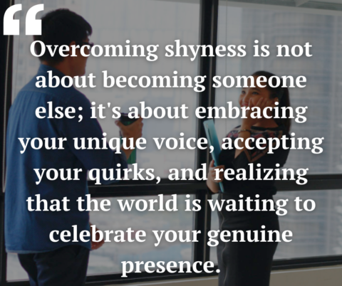 46 tips: How to Stop Being Shy & Unlock a Bold You! - Loopward