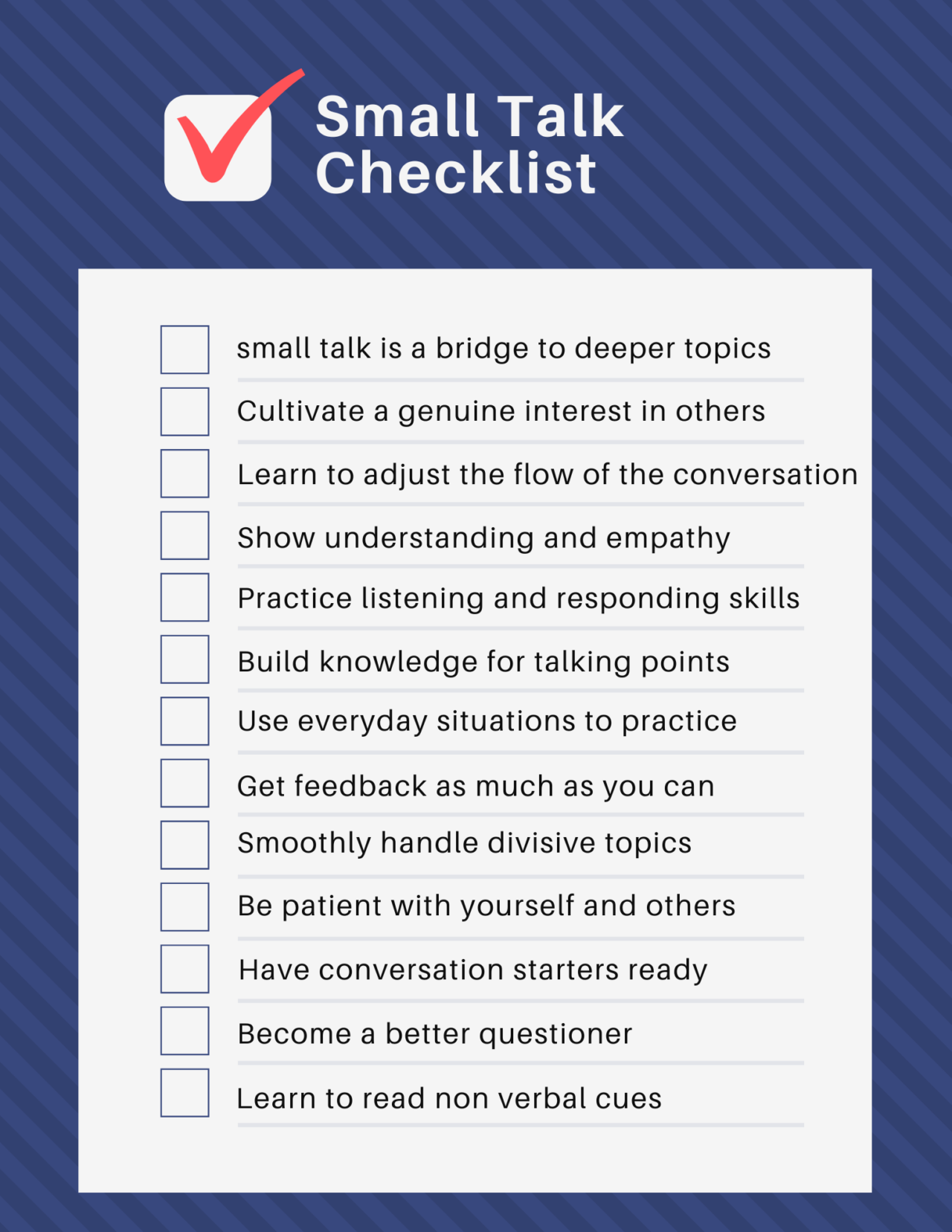 "I suck at making conversation" 9 Reasons Why + Tips - Loopward
