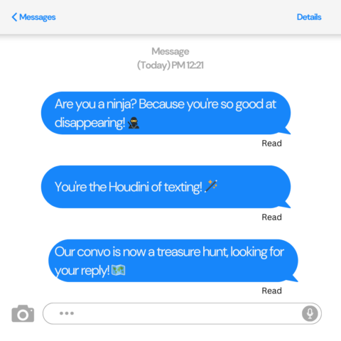 50 Responses for When Someone Doesn't Text Back - Loopward