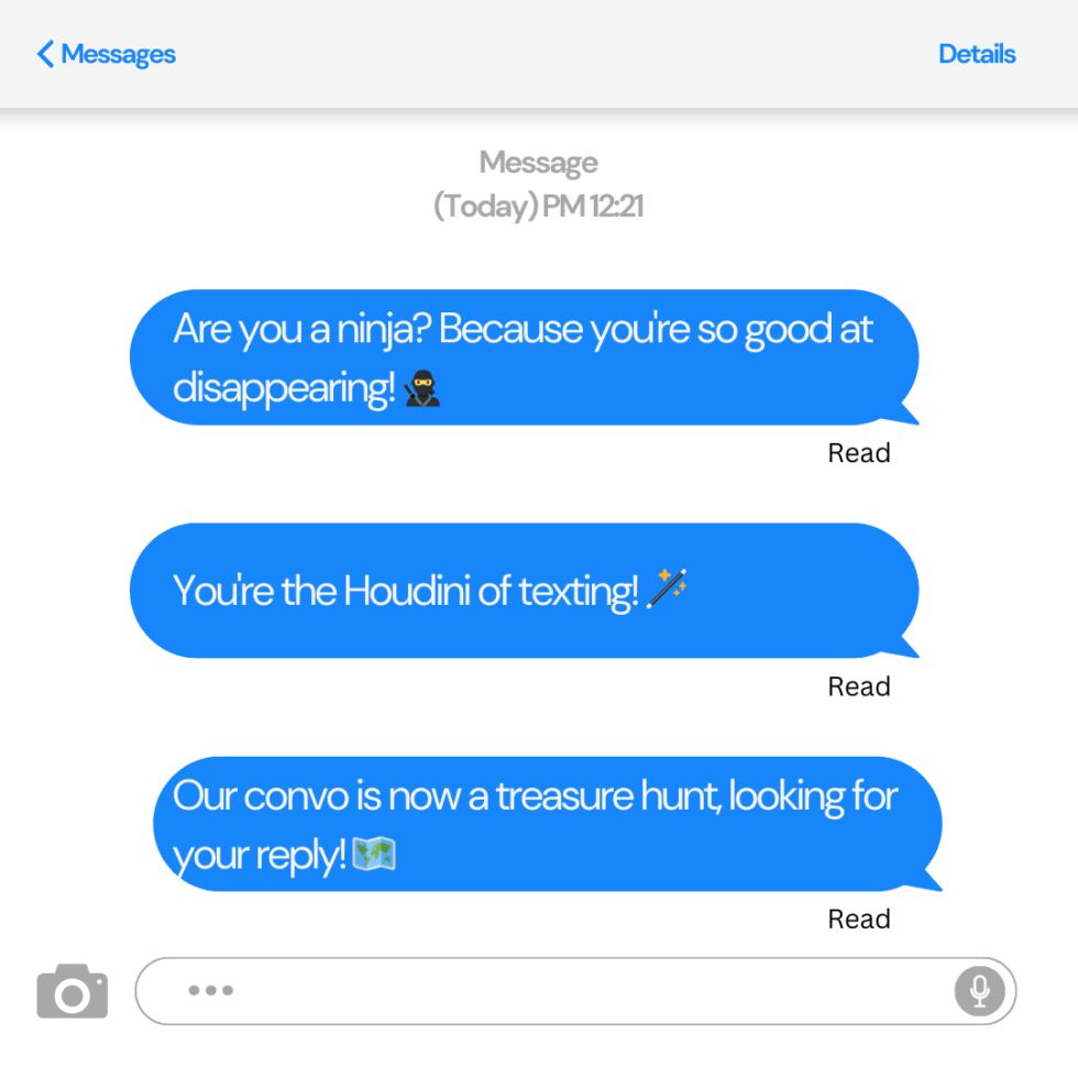 50 Responses for When Someone Doesn't Text Back - Loopward